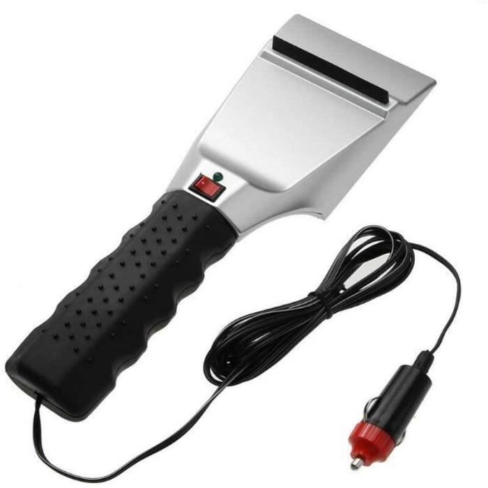 Raclette-dégivrant,Grattoir à glace électrique 12V pour voiture ...
