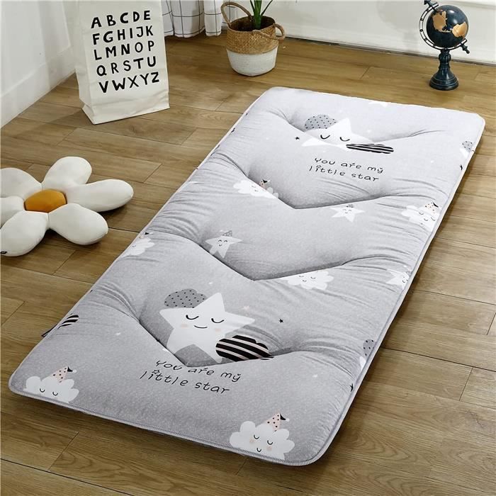 Futon Matelas Pliant et Enroulable Futon Matelas lit Plancher de Tatami ...