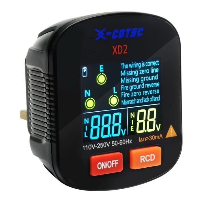 Testeur De Prise, Testeur De Terre, Testeur De Electrique Circuit ...