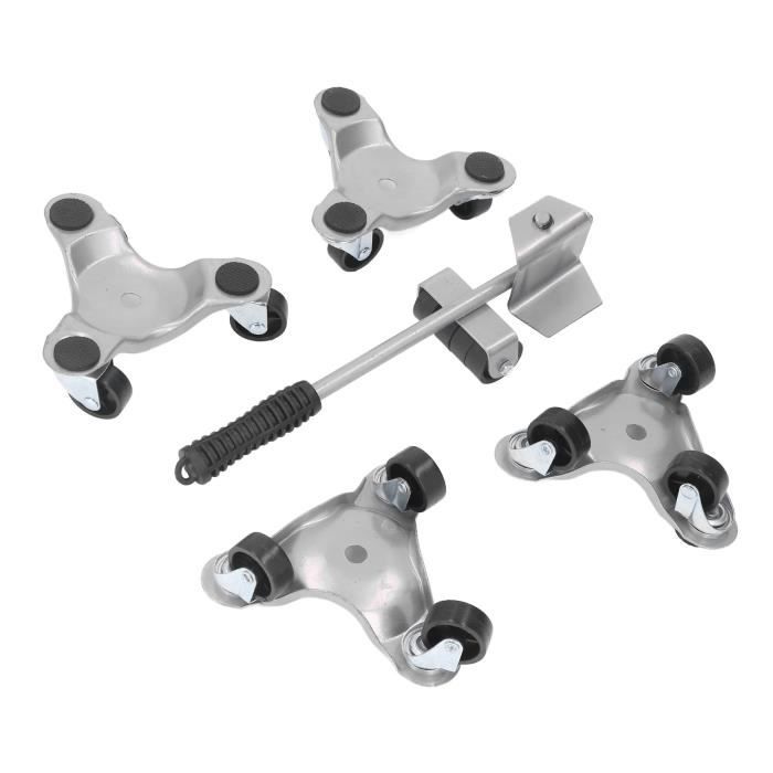 Fdit roue mobile triangulaire Roue mobile de meubles de 4 pièces avec ...