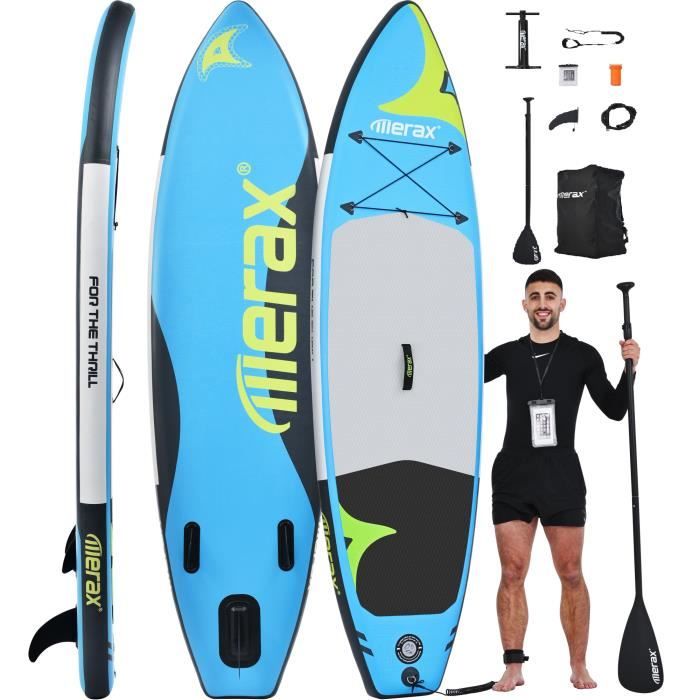 Stand up paddle gonflable Planche de surf portative en PVC EVA - charge ...