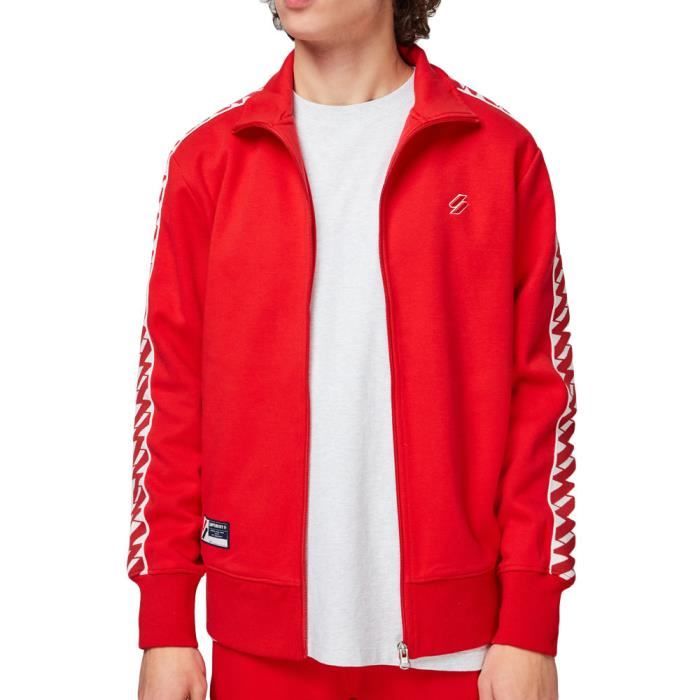 Veste Rouge Homme Superdry Code Tape Red - Cdiscount Prêt-à-Porter