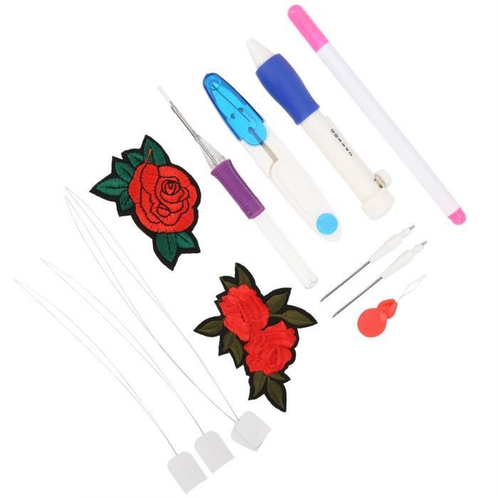 Omabeta kit d’aiguilles à broder Les kits de broderie soulagent la ...