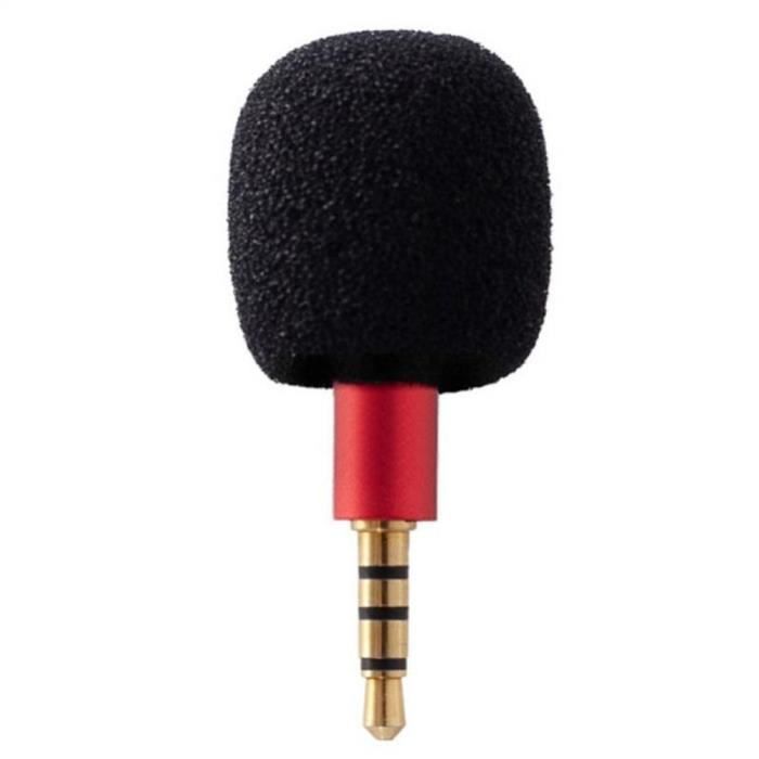 Microphone portable Plug and Play,micro 3.5mm,haut-parleur 3 pôles,4 ...