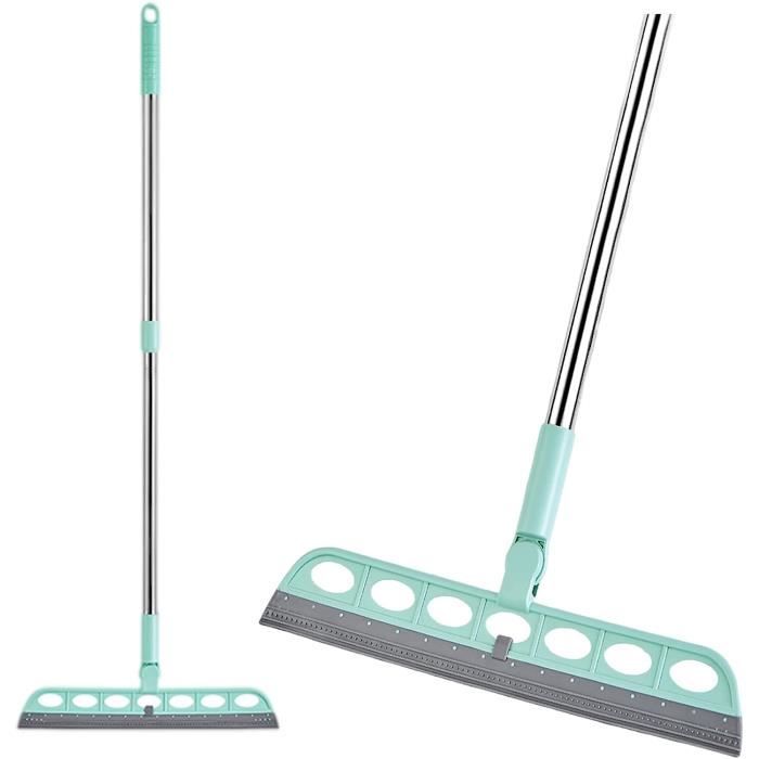 MNJR Raclette de Sol,Balai Raclette Sol Caoutchouc avec Manche,Vitre ...