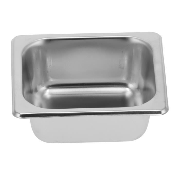Tbest serveur de buffet en acier inoxydable Bassin en acier inoxydable ...