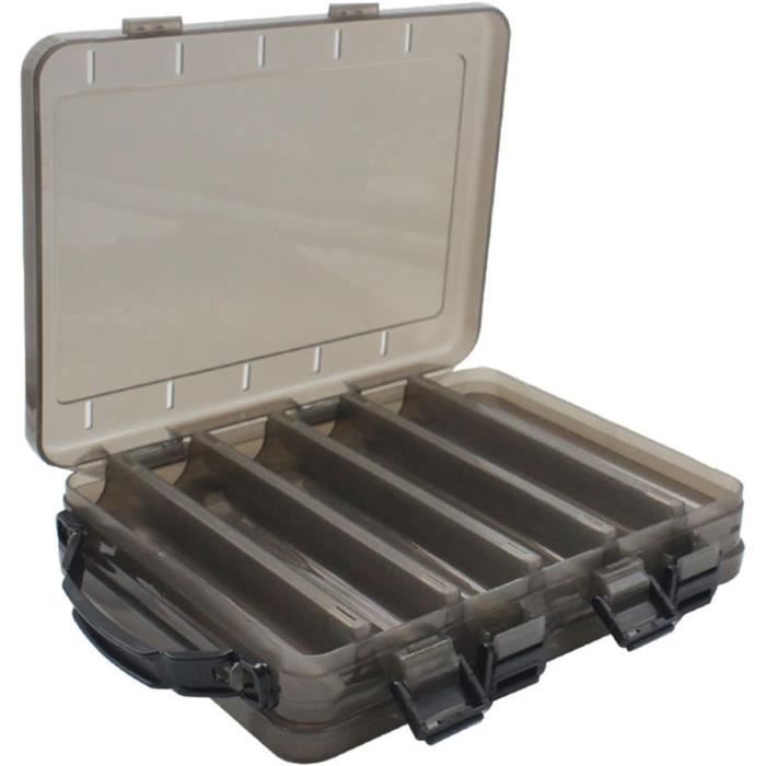 Boîte À Appâts En Plastique Visible Double Face - Boîte De Rangement ...