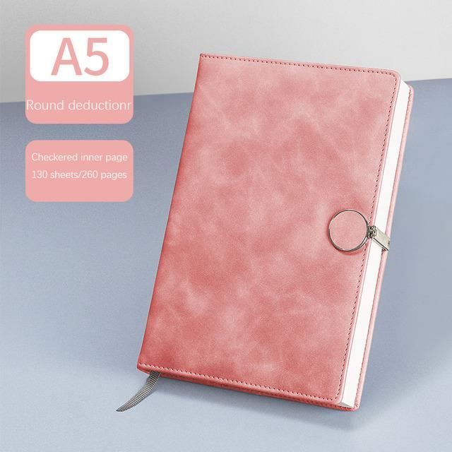 CARNET DE NOTES,7-A5--Carnet A5 À Grille Épaisse Peint À La Main ...