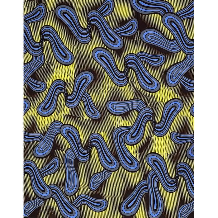 Wax Pagne Tissu Africain HITARGET 6 Yards COTON - Cdiscount Beaux-Arts ...