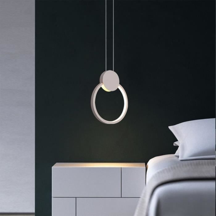 Lustre Led Ronde 11W Suspension Luminaire Moderne Plafonnier En ...