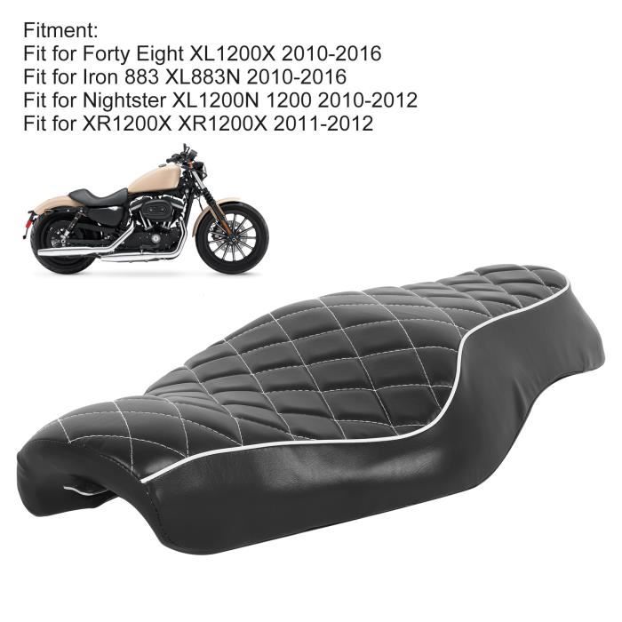 Siège de moto - Mxzzand - Ergonomique - Cuir de haute qualité ...