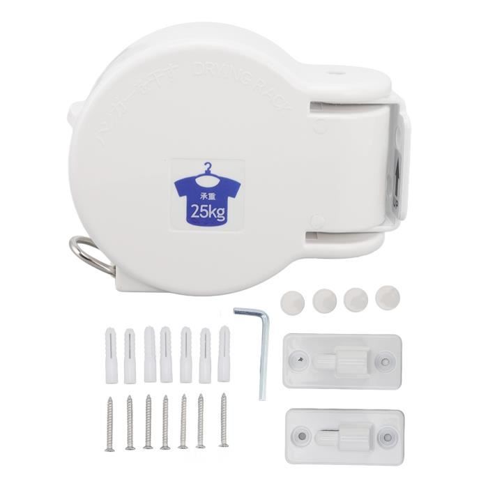 Corde à linge rétractable d’intérieur Corde à linge rétractable d ...