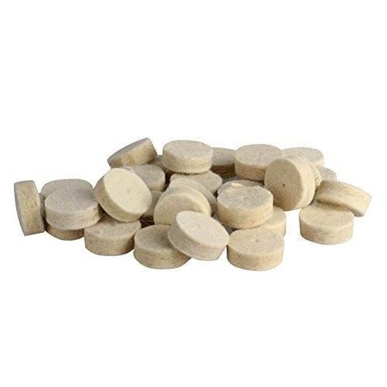 Rond Laine Feutre de Polissage Polir pour Dremel (25x7mm)(50pcs ...