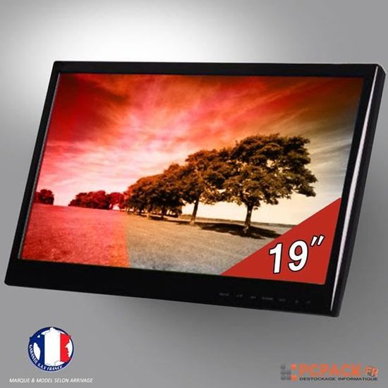 ECRAN PC DE BUREAU 19" / SANS PIED - Cdiscount Informatique