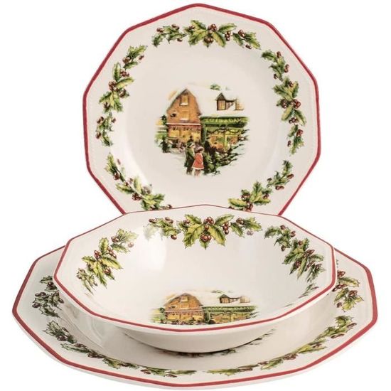 Assiette Plate - Limics24 - 842474 Holly Toys Earthware Service Table ...
