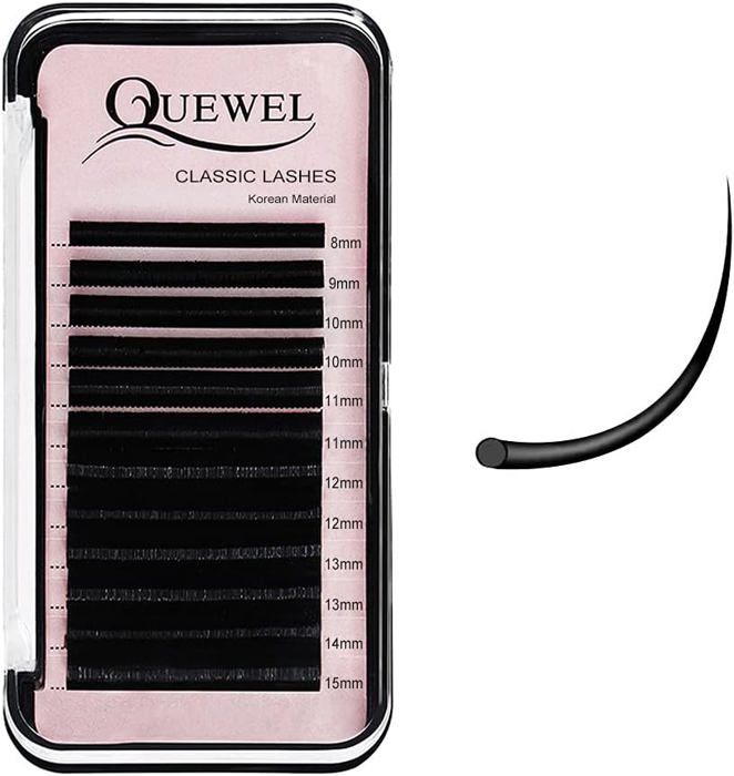 Extension Cils Individuel 0.20 Épaisseur D Curl Cils À Cils Mix8-15Mm ...