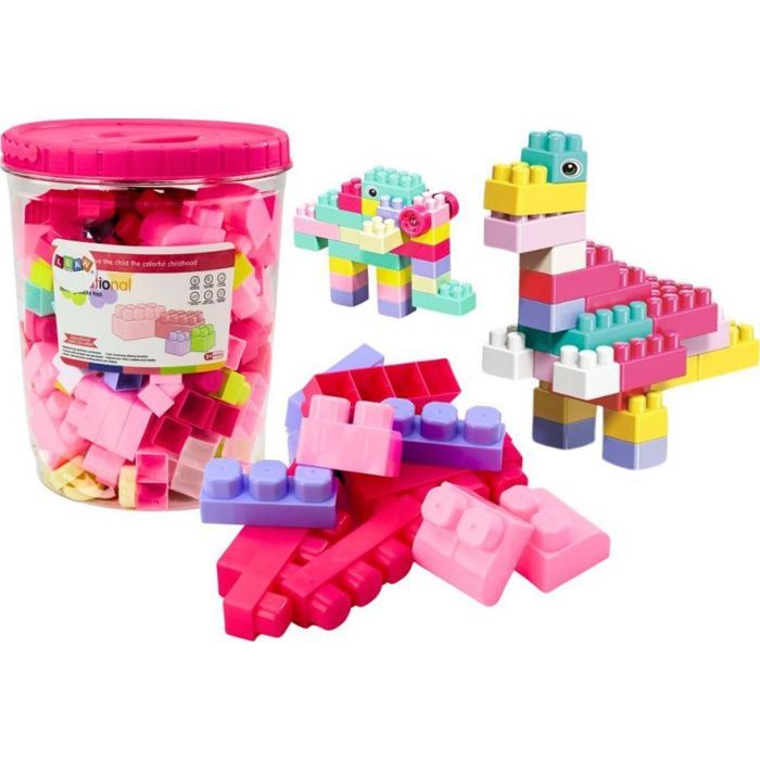 Blocks in a Bucket - LEANTOYS - Grand Ensemble de Construction - 160 ...