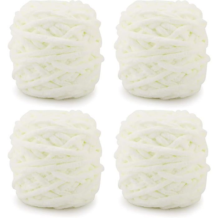Fil laine tricoter 4 x 100 g fil tricoter pour crochet fil doux et pais ...