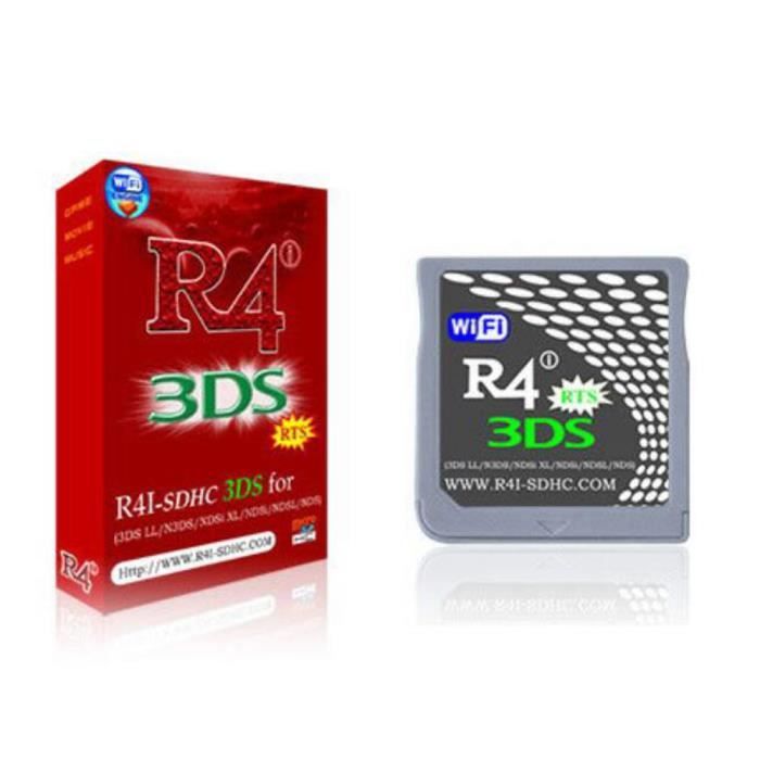 Accessoires Jeux Video - R4I - R4I-SDHC 3DS RTS - Rouge - 1 pièce ...