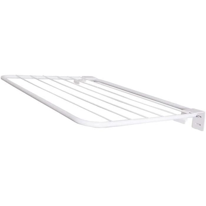 Sechoir Mural Beda 70X50Cm, Etendoir À Linge Mural Dépliable À Capacité ...