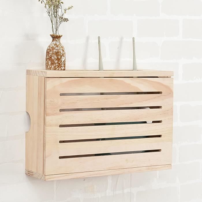 Multimedia Set-Top Box Wifi Boîte De Rangement Mural Socket Blindage ...