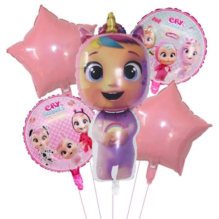 Ballon De Fête De Dessin Animé 5 Pièces Cry Baby Ballons Cry Baby ...