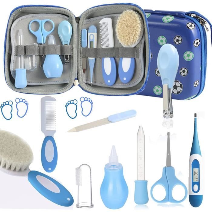 Trousse Complète De Soin Pour Bébé, 9 Pièces Nouveau-Né Kit De ...