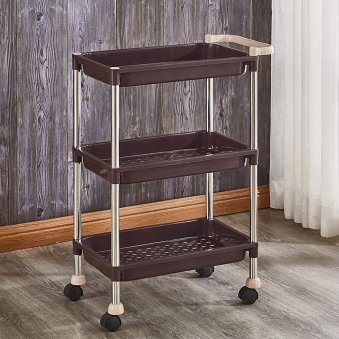 Chariot Cuisine Chariots de Service Chariot roulant Cuisine Stockage ...