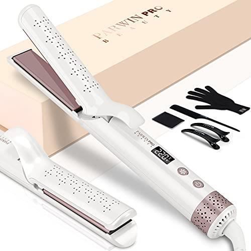 PARWIN PRO BEAUTY - Styler de Flux d'Air à 360 ° Lisseur Boucleur Cheveux 2 en 1 Fer à Lisser ...