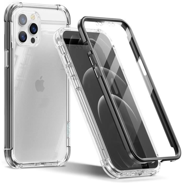 Coque Iphone 12 Pro Max 6,7\U201D Protecteur D'Écran Intégré 360 Degré ...