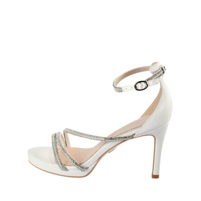 Sandales à talon femme Buffalo Mary Shine - Achat / Vente Sandales à ...