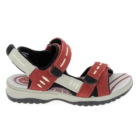 Sandales Femme JANA 28706 Rouge - Marque JANA - Couleur Gris Gris ...