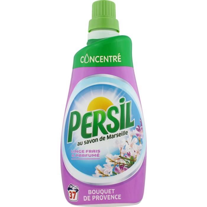 Pack de 3 - Persil Concentré Lessive Liquide Au Savon de Marseille 37 ...