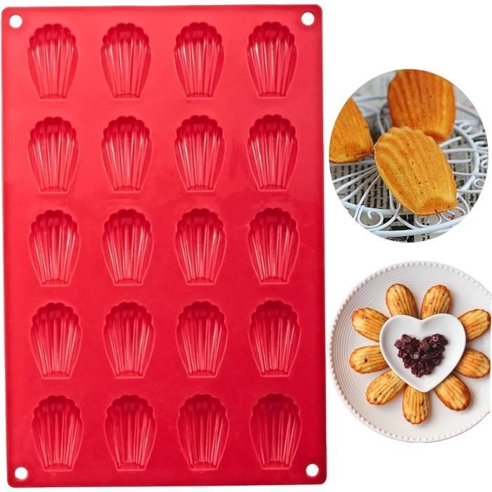 Moule En Silicone, Silicone Moule À Gâteau, Mini Moules À Madeleine ...