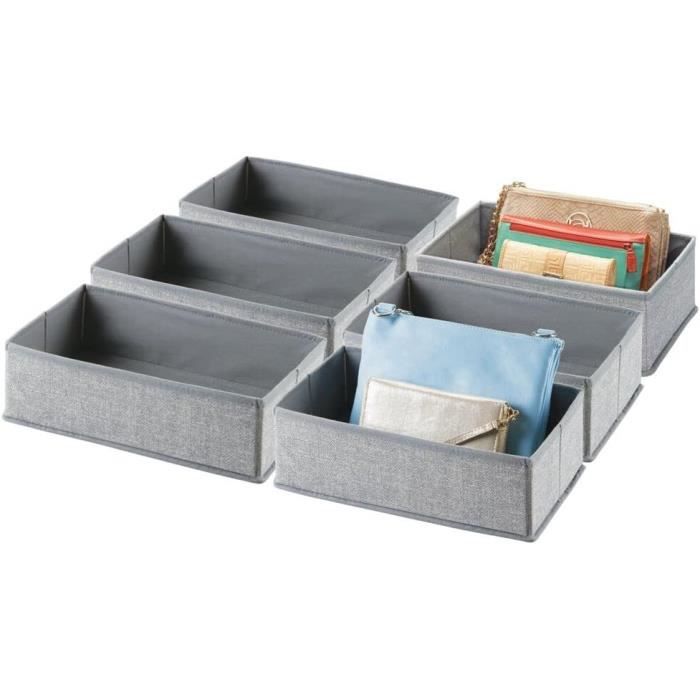 Boite De Rangement (Lot De 6) Module De Rangement Pratique Pour Le ...