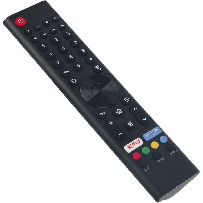 Nouveau Télécommande Remplacée Pour Chiq Tv Remote Control Noir[J2921 ...