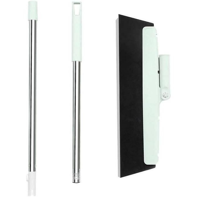 Allayu Raclette de sol épurateur réglable Flexible ménage balai eau ...