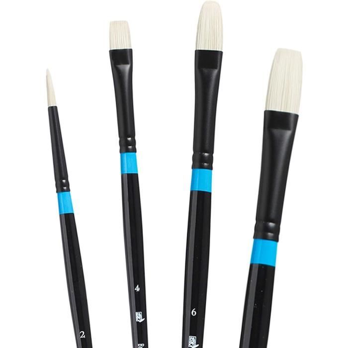 PRINCETON Aspen - Set Professionnel 4 pinceaux synthétiques pour ...