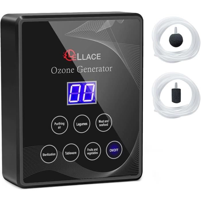 Générateur D'Ozone Domestique Avec Minuteur Numérique Pour Décontaminer ...