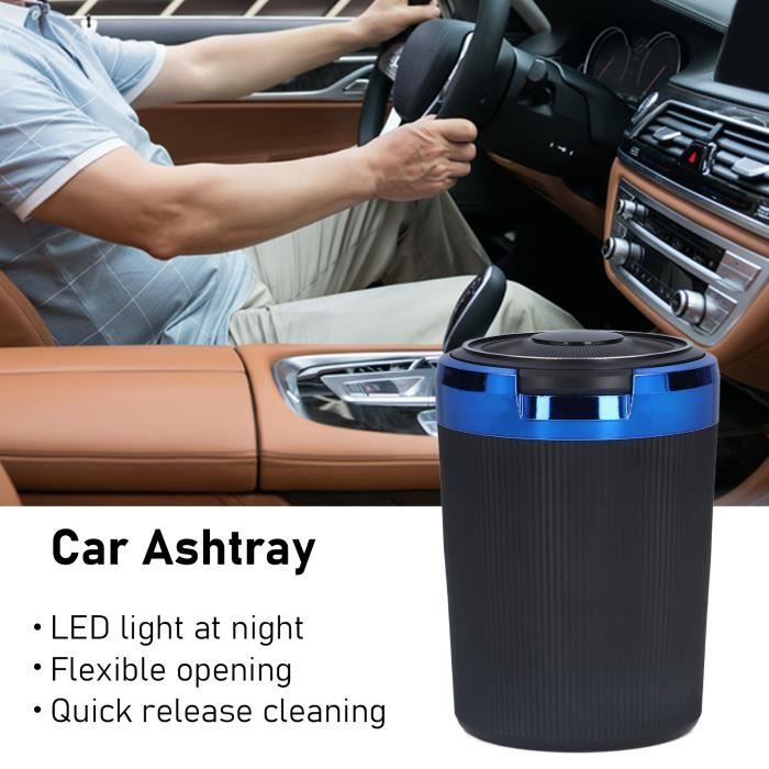 PAL Cendrier de voiture lumineux 3W avec couvercle de lumière LED ...