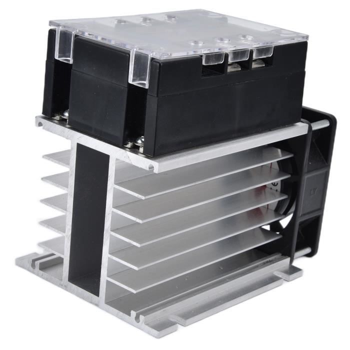 Régulateur de tension SCR - YOSOO - SSR-20WA-S - 0-380VAC - Contrôle manuel/automatique - 2 ans ...