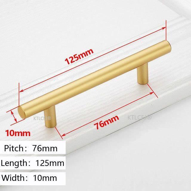 POIGNEE DE MEUBLE, Gold 76mm--Poignée carrée en aluminium pour armoire ... POIGNEE DE MEUBLE, Gold 76mm--Poignée carrée en aluminium pour armoire ...