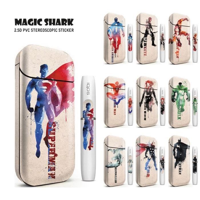 Magique requin Marvel Superman araignée fer homme impression ...