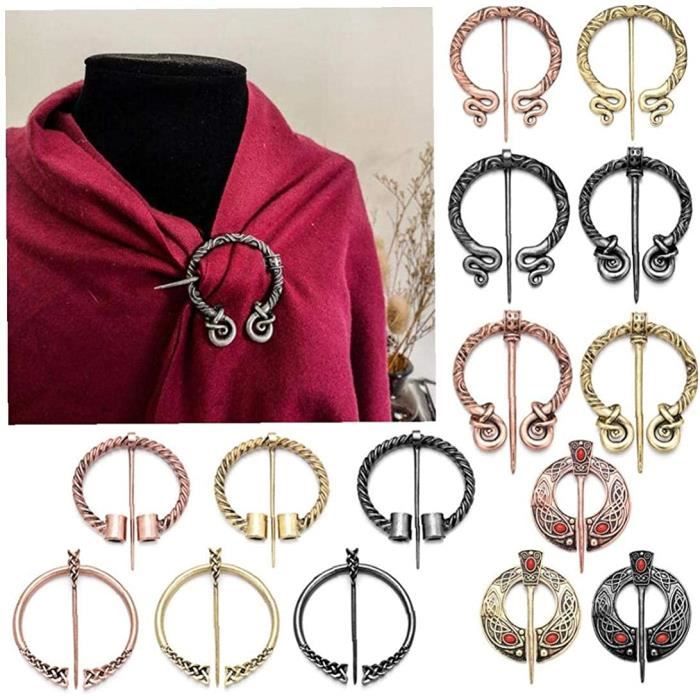 Broche Viking Écharpe Cape Châle Fermoir À Boucle Pin pour Costume ...