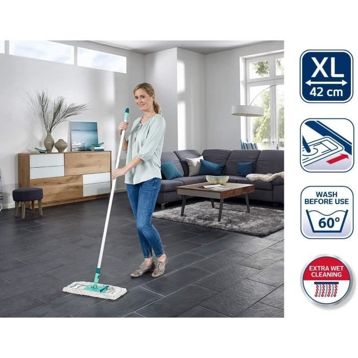 Lave-Sol Profi Xl Cotton Plus Manche En Aluminium 140 Cm, Balai ...