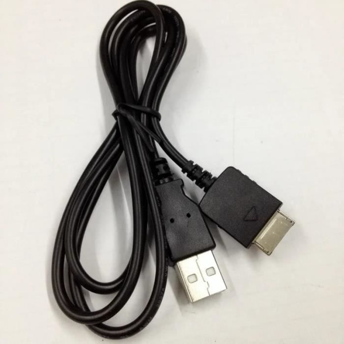 Câble d'alimentation,Câble de chargeur de données USB noir,transfert ...