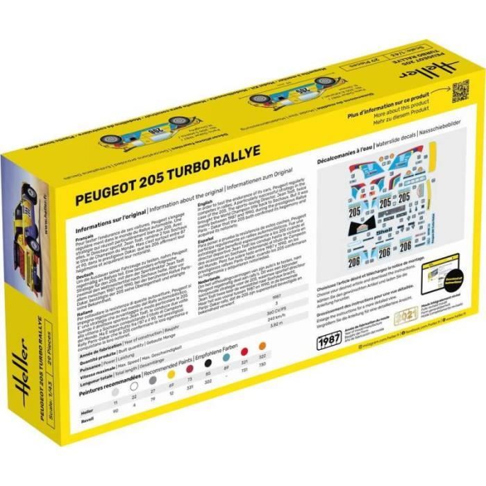 STARTER KIT Peugeot 205 Turbo Rallye - Cdiscount Auto