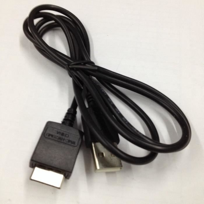 Câble d'alimentation,Câble de chargeur de données USB noir,transfert ...