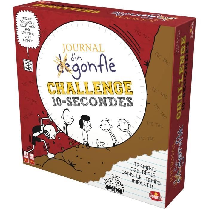 Journal D'Un Dégonflé-Jeu De Société-Challenge 10-Secondes-Jeu D ...