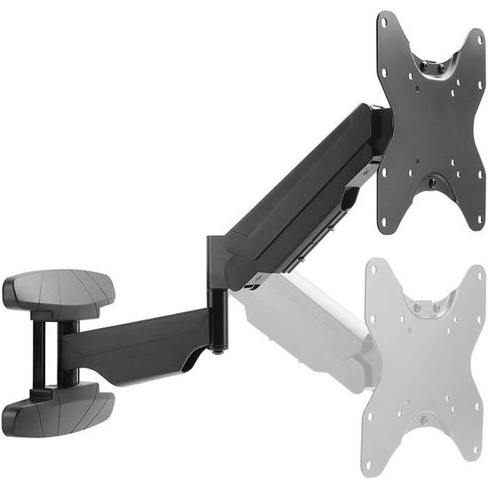 Support Murale TV 23-42"(58-107cm)Suspendu Orientable Inclinable ...
